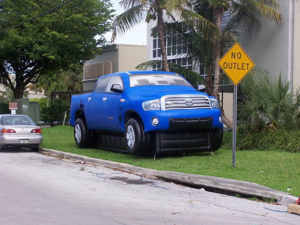 Custom Automotive Inflatables | Giant Inflatable Cars, Trucks