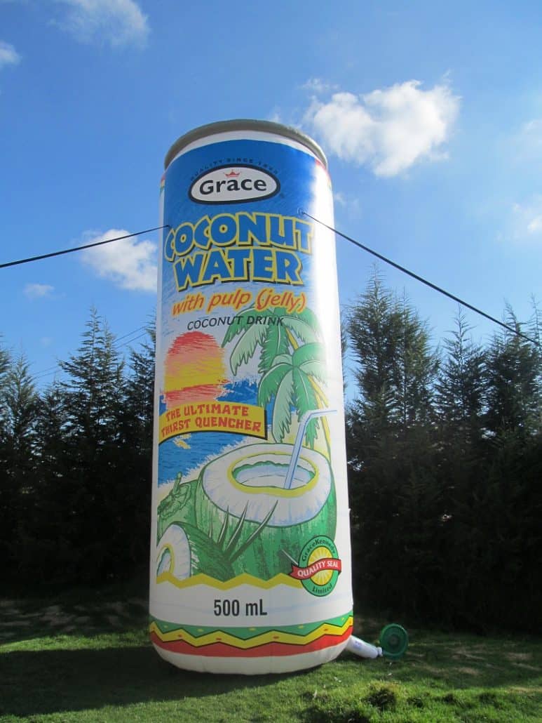 Custom Giant Inflatable Bottles and Cans | Product Replicas