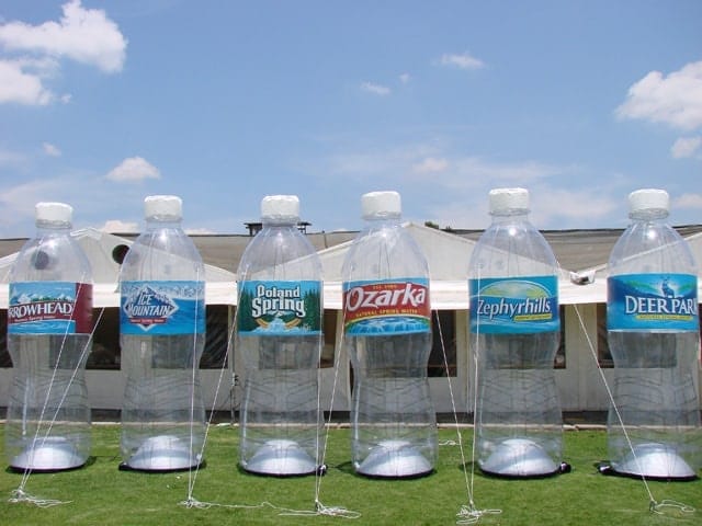 Custom Giant Inflatable Bottles and Cans | Product Replicas