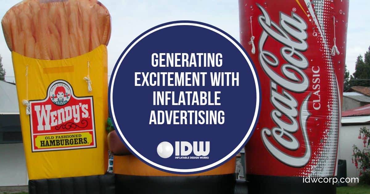 Generating Excitement with Inflatable Advertising - Giant inflatables