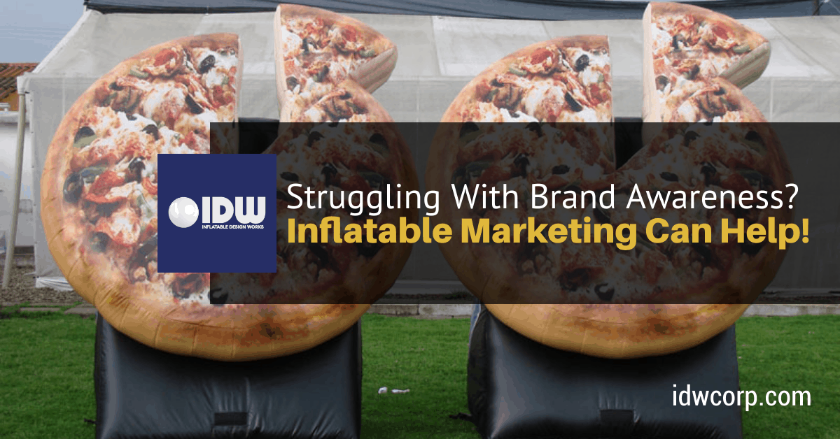 Struggling With Brand Awareness? Inflatable Marketing Can Help!