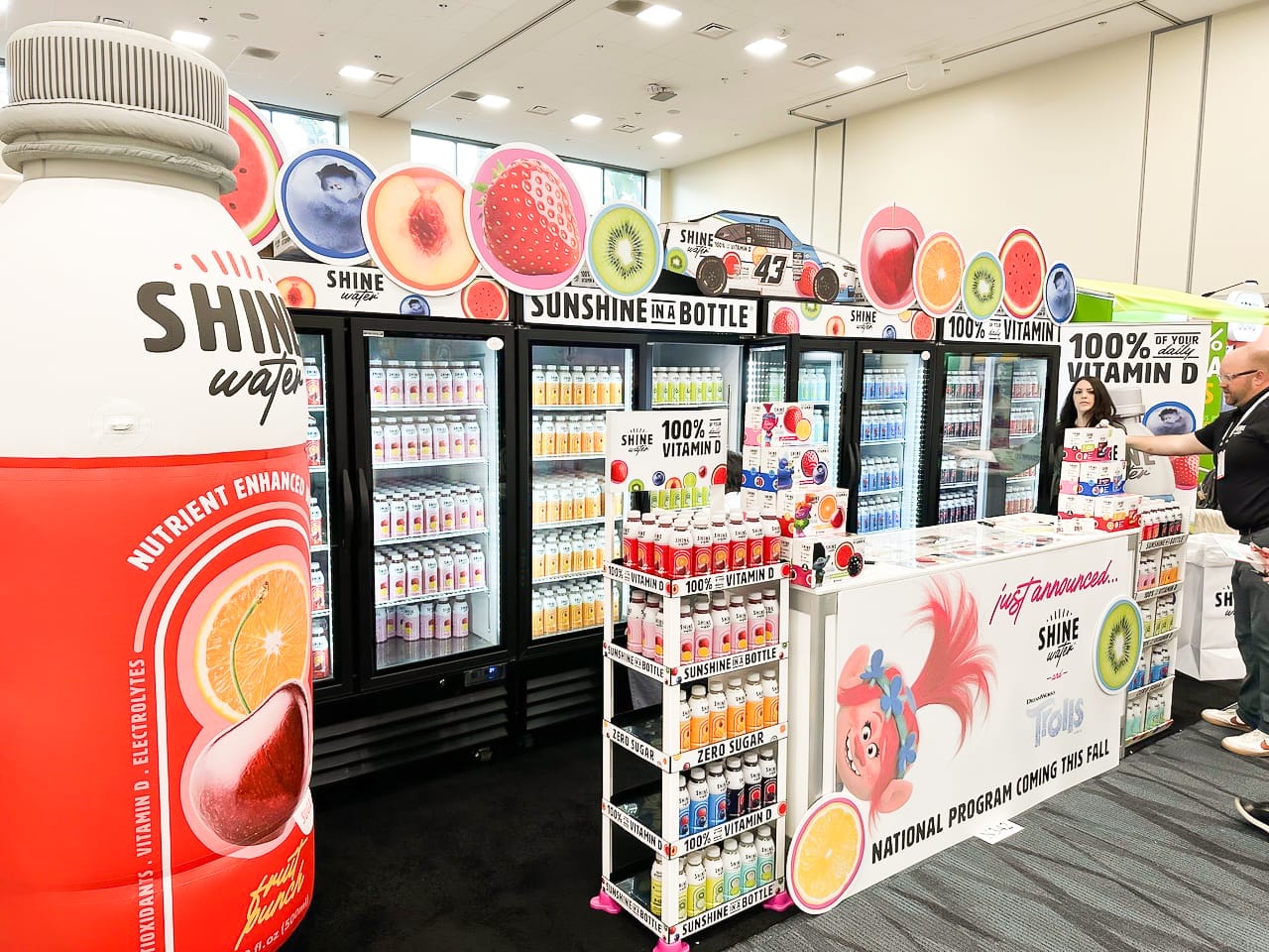 Inflatable Bottle for Tradeshow Display - Inflatable Design Works